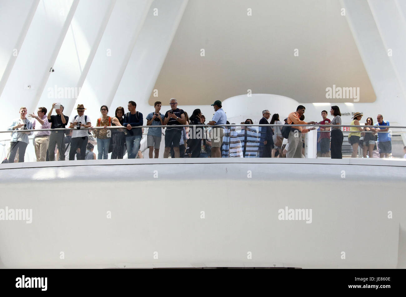 New York, New York, USA. 22nd June, 2017. A view of the overlook ...