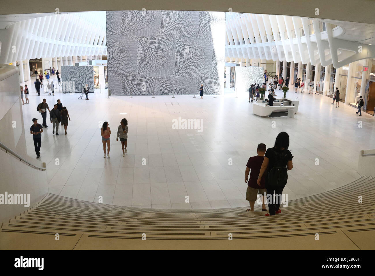 New York, New York, USA. 22nd June, 2017. A view of the stairs at the ...