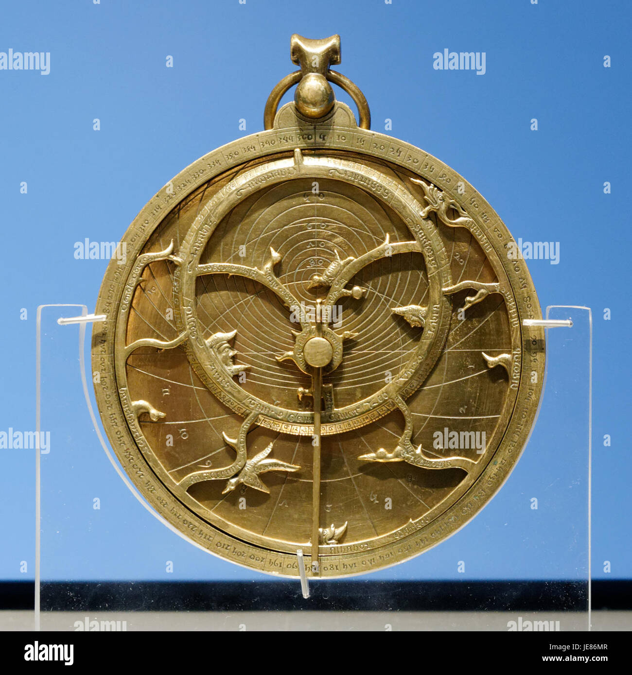 The Chaucer Astrolabe, dating from the 14th century, is an important ...