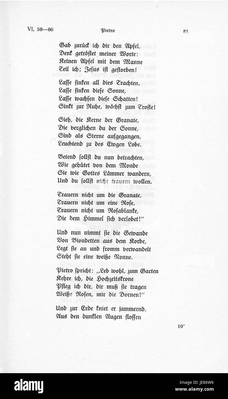 German love poems Black and White Stock Photos & Images - Alamy