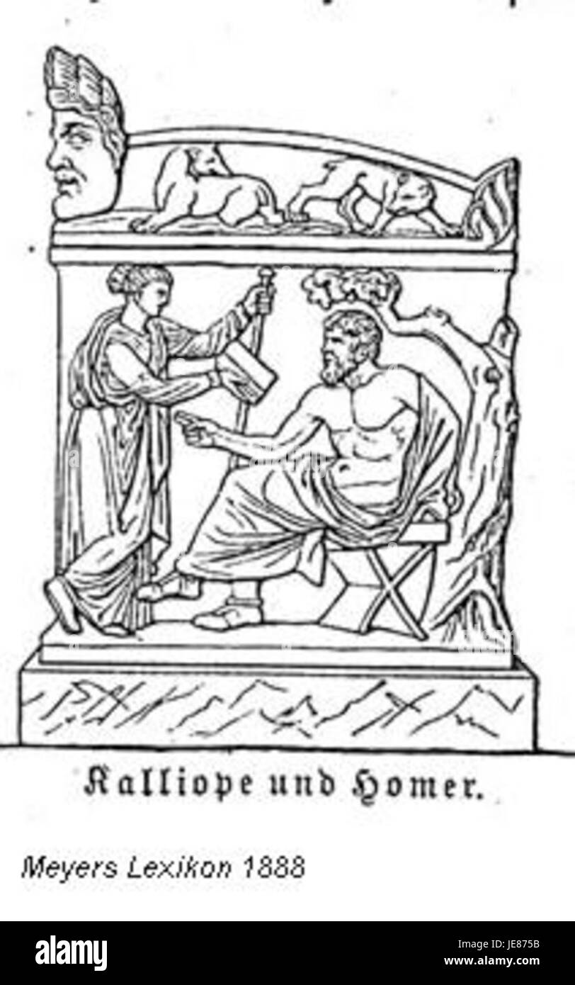 Homer iliad and odyssey hi-res stock photography and images - Alamy