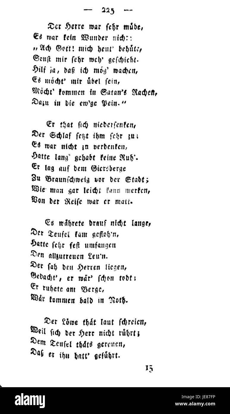 A page from 'Volks-Sagen' by Buesching, capturing a traditional German ...
