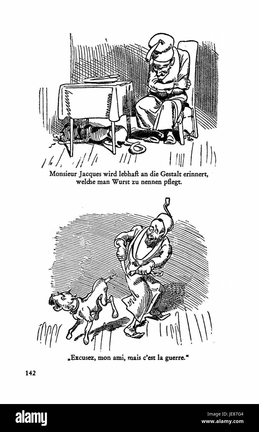 This work is from Wilhelm Busch's collection, showcasing his satirical ...