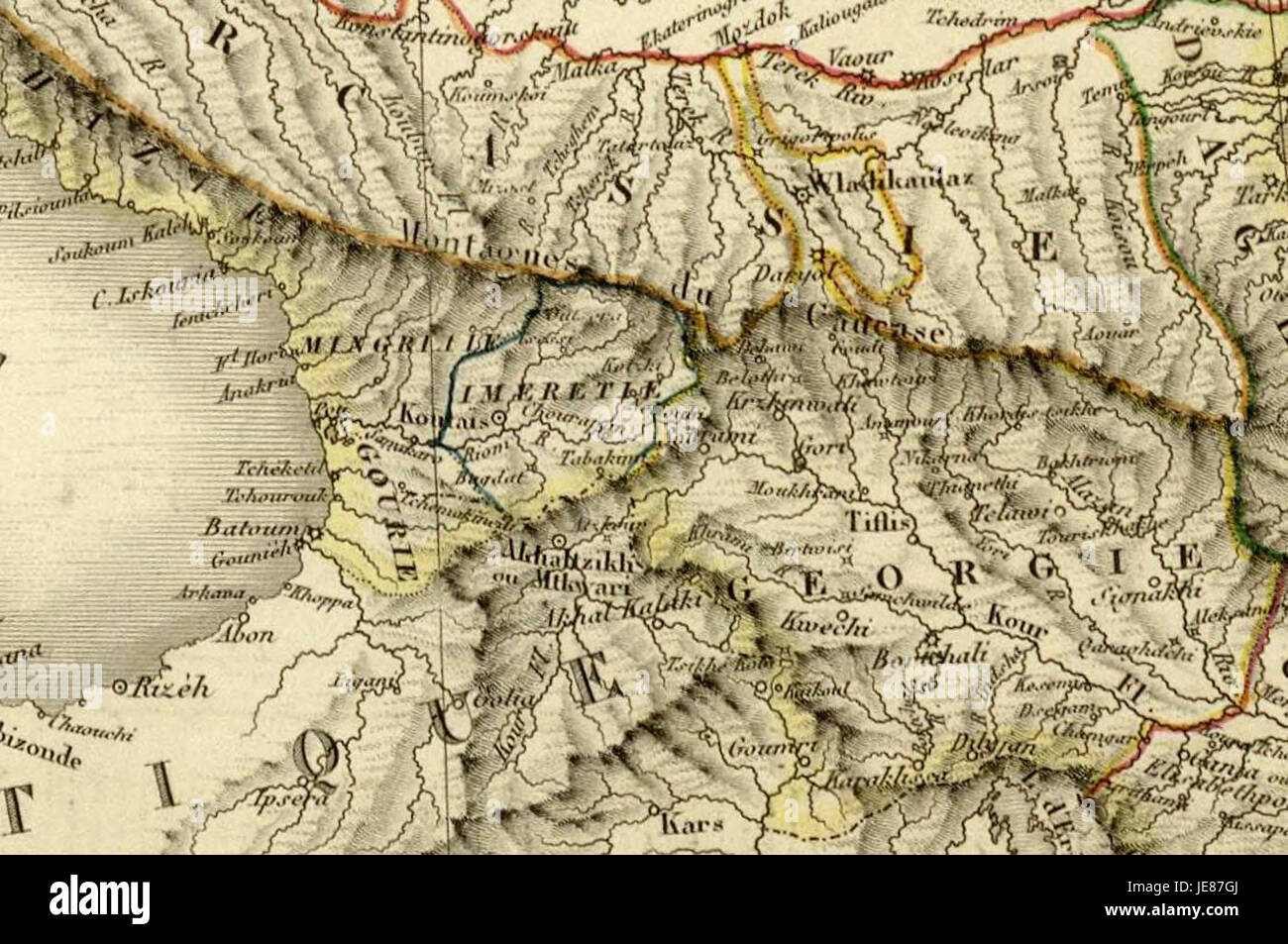 1824 map hi-res stock photography and images - Alamy