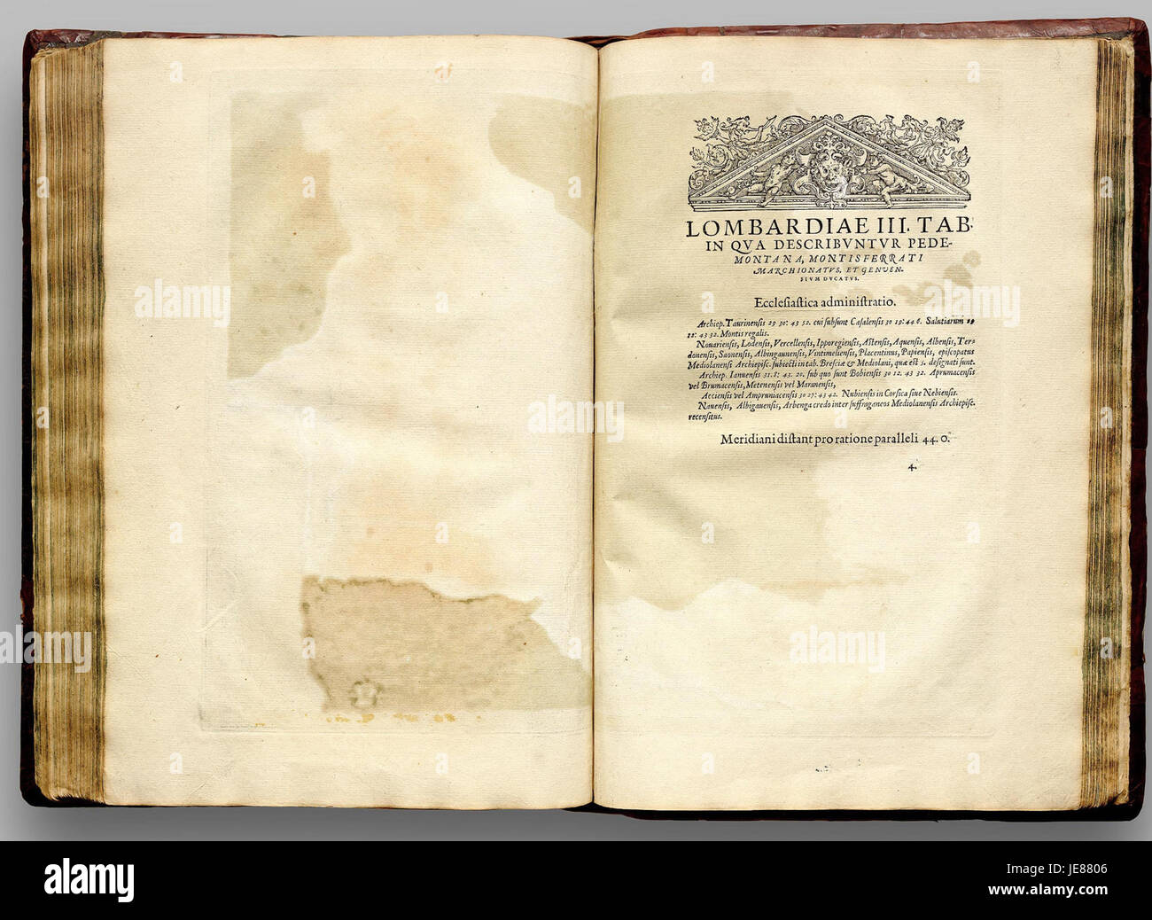 This image shows a map from Gerardus Mercator's 'Atlas Cosmographicae ...