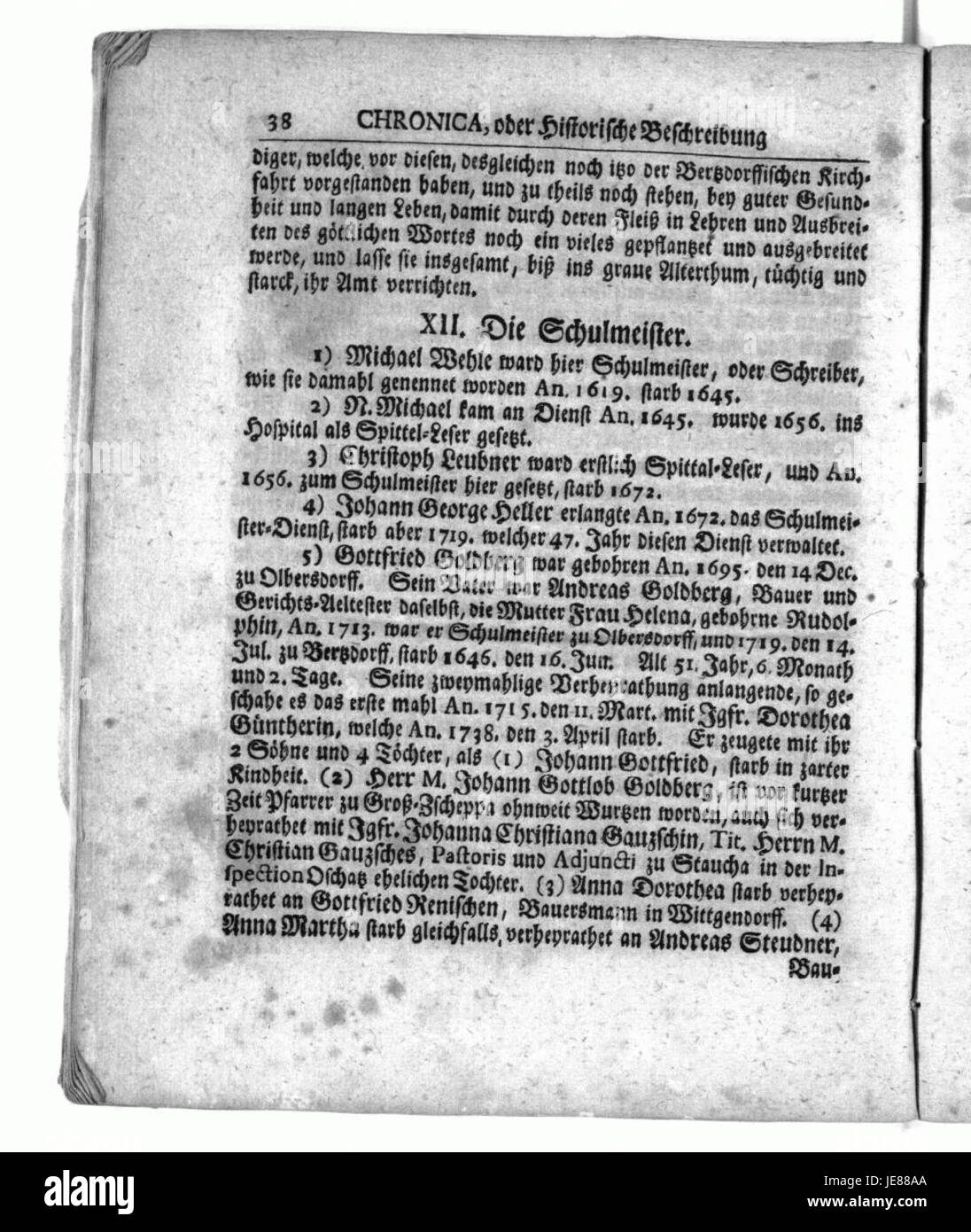 Chronika Betzdorff 038 Stock Photo - Alamy