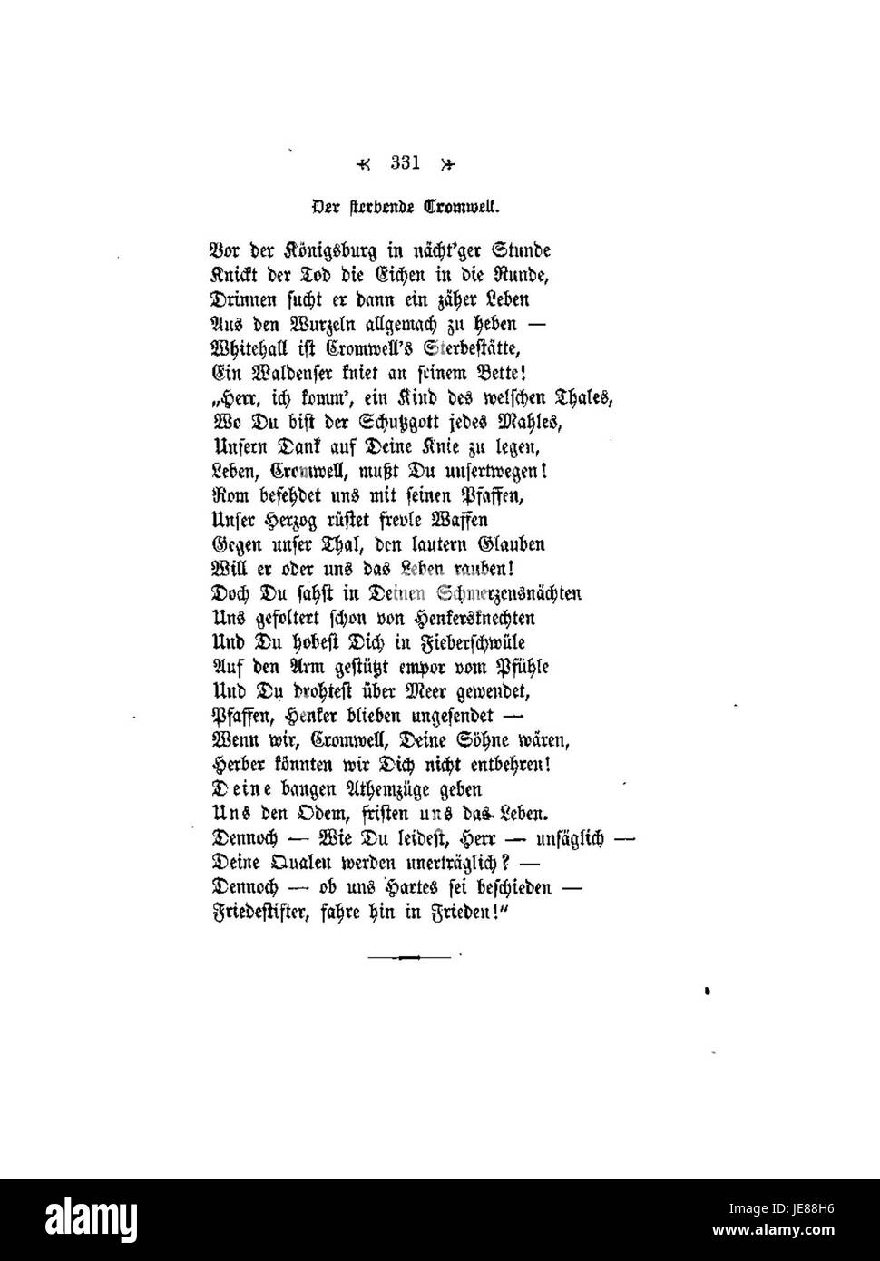 A selection from 'Gedichte' (Poems) by Conrad Ferdinand Meyer ...