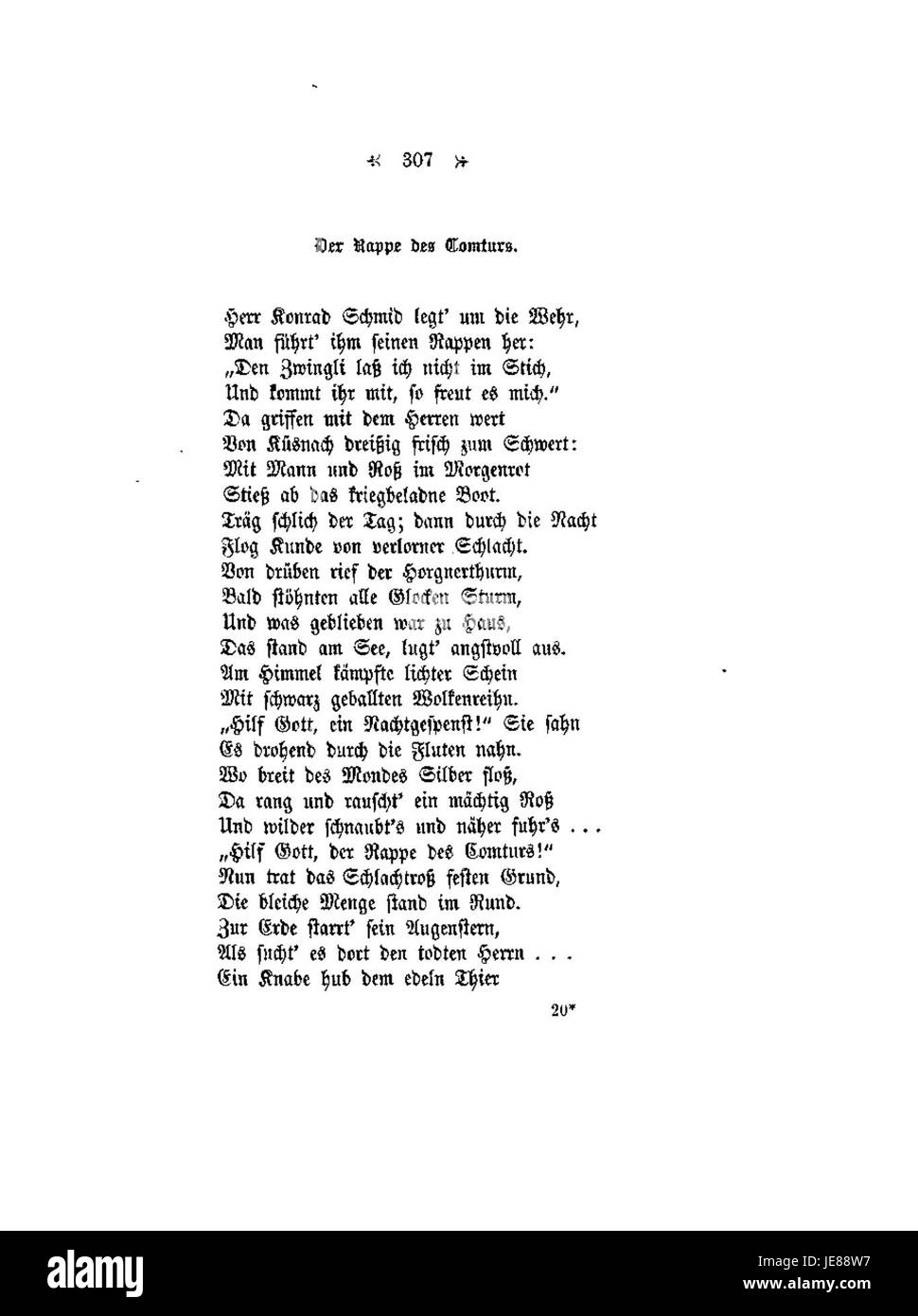 Conrad meyer poems hi-res stock photography and images - Alamy