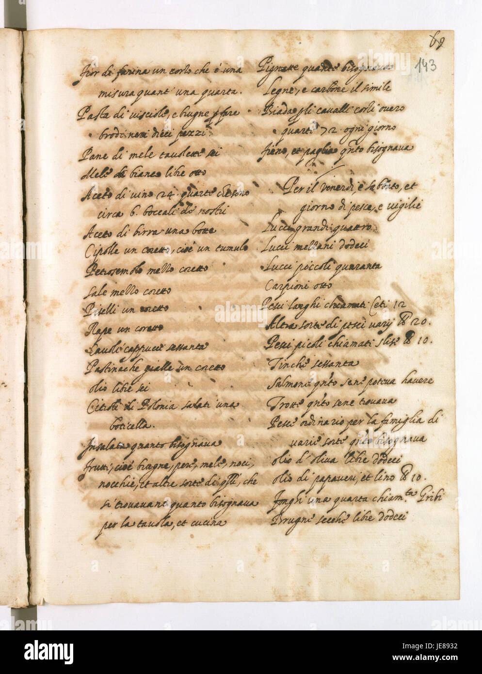 A historical manuscript titled 'Itinerariusz legata papieskiego Henryka ...