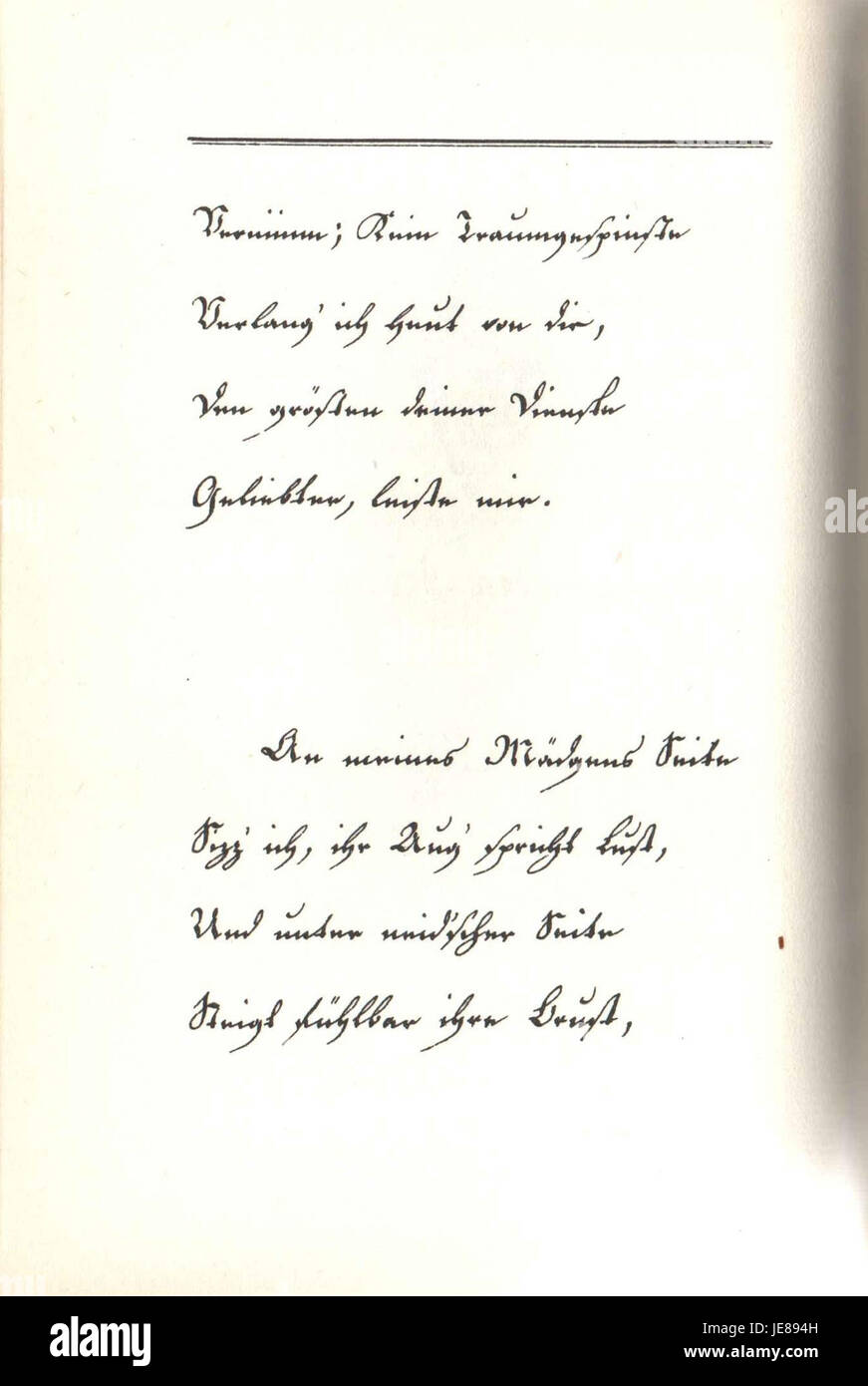 The 'De J.W. Goethe Annette Manuscript' refers to a handwritten ...