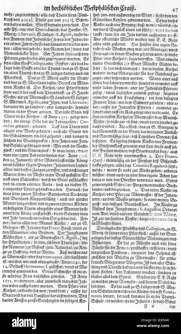 'De Merian Westphaliae 046' is a historical or geographical reference ...