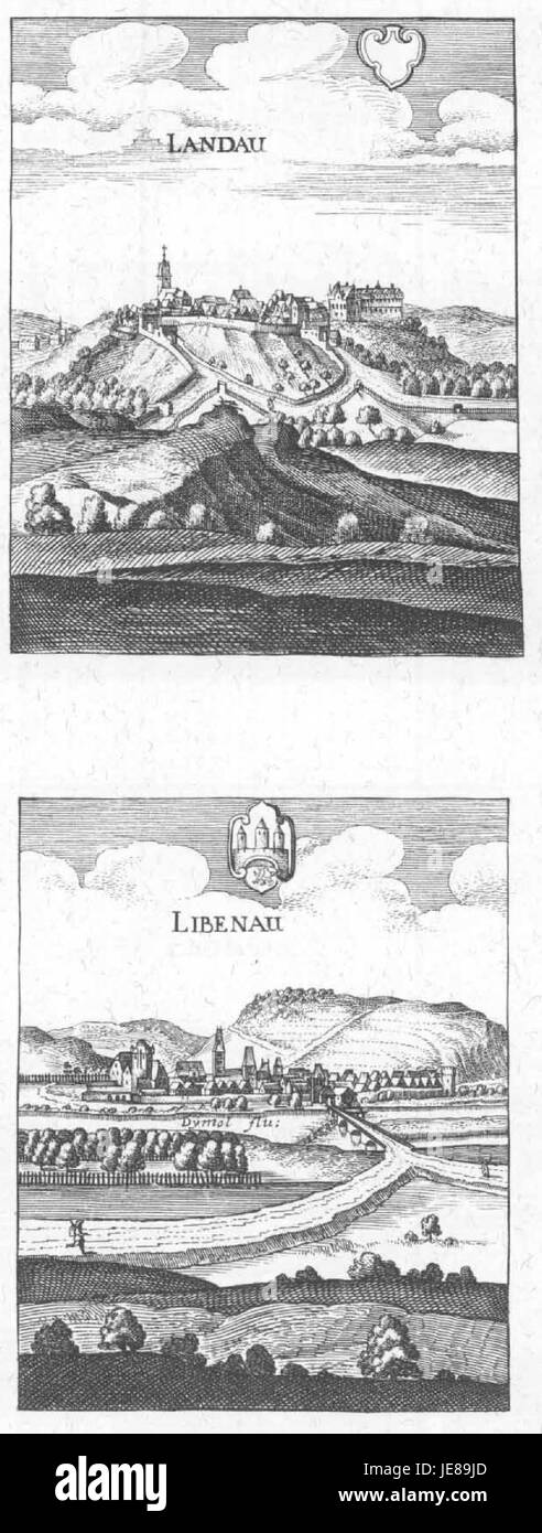 'De Merian Hassiae,' a historical work, contains illustrations and ...