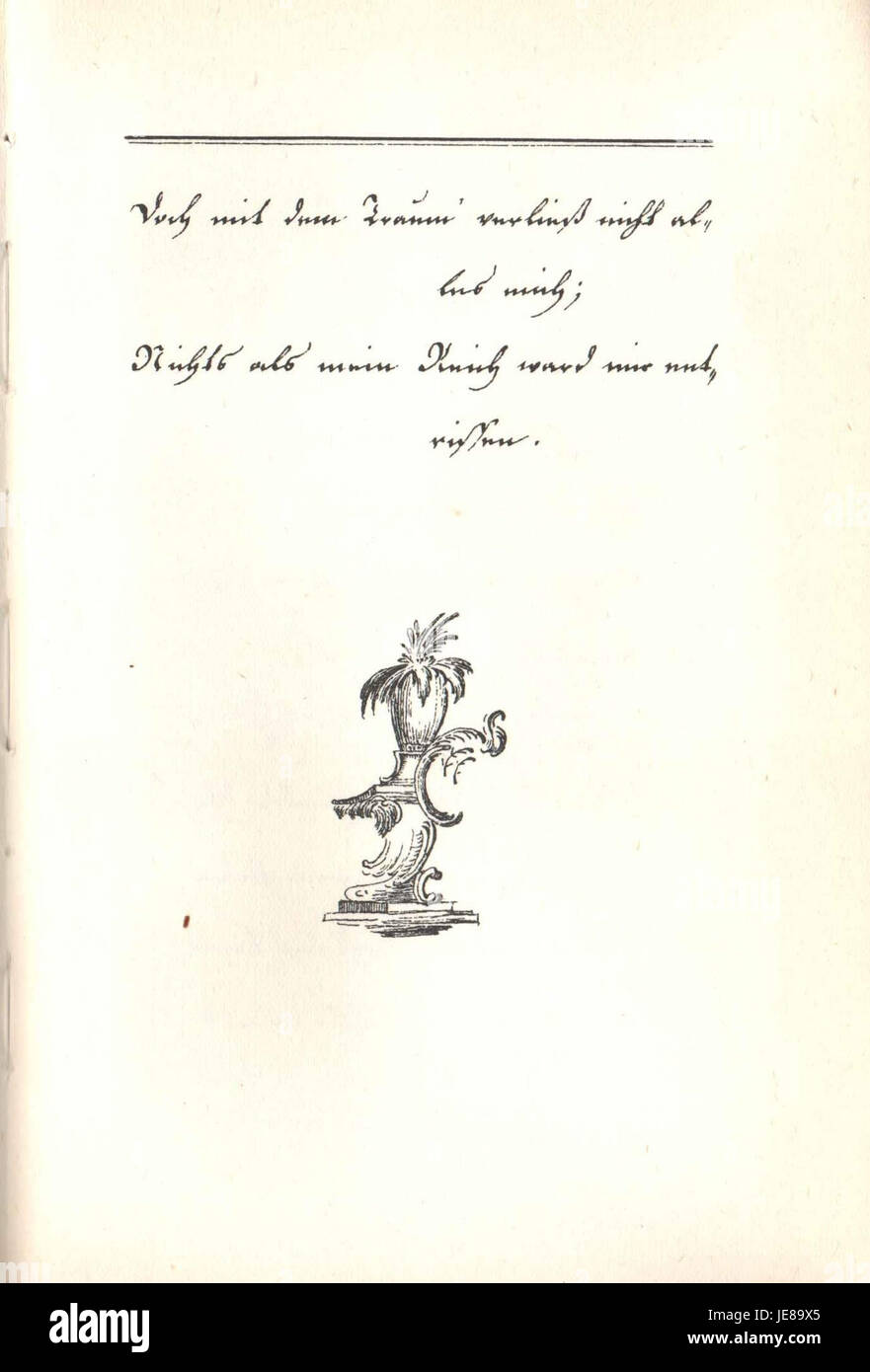 The 'Annette' manuscript by Johann Wolfgang von Goethe, one of Germany ...