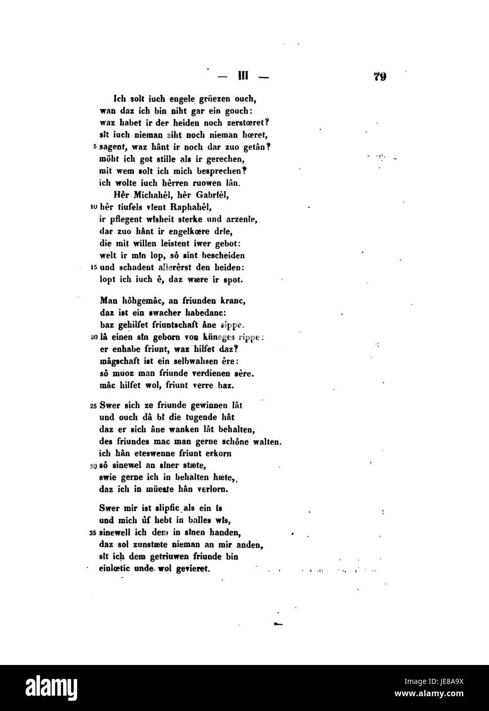 A scholarly work compiling the poems of Walther von der Vogelweide, a ...