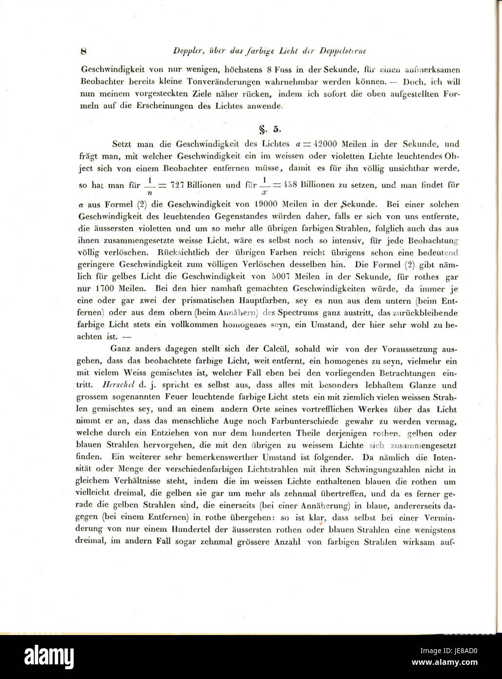The work 'Doppler' by the physicist Christian Doppler (1842) introduced ...