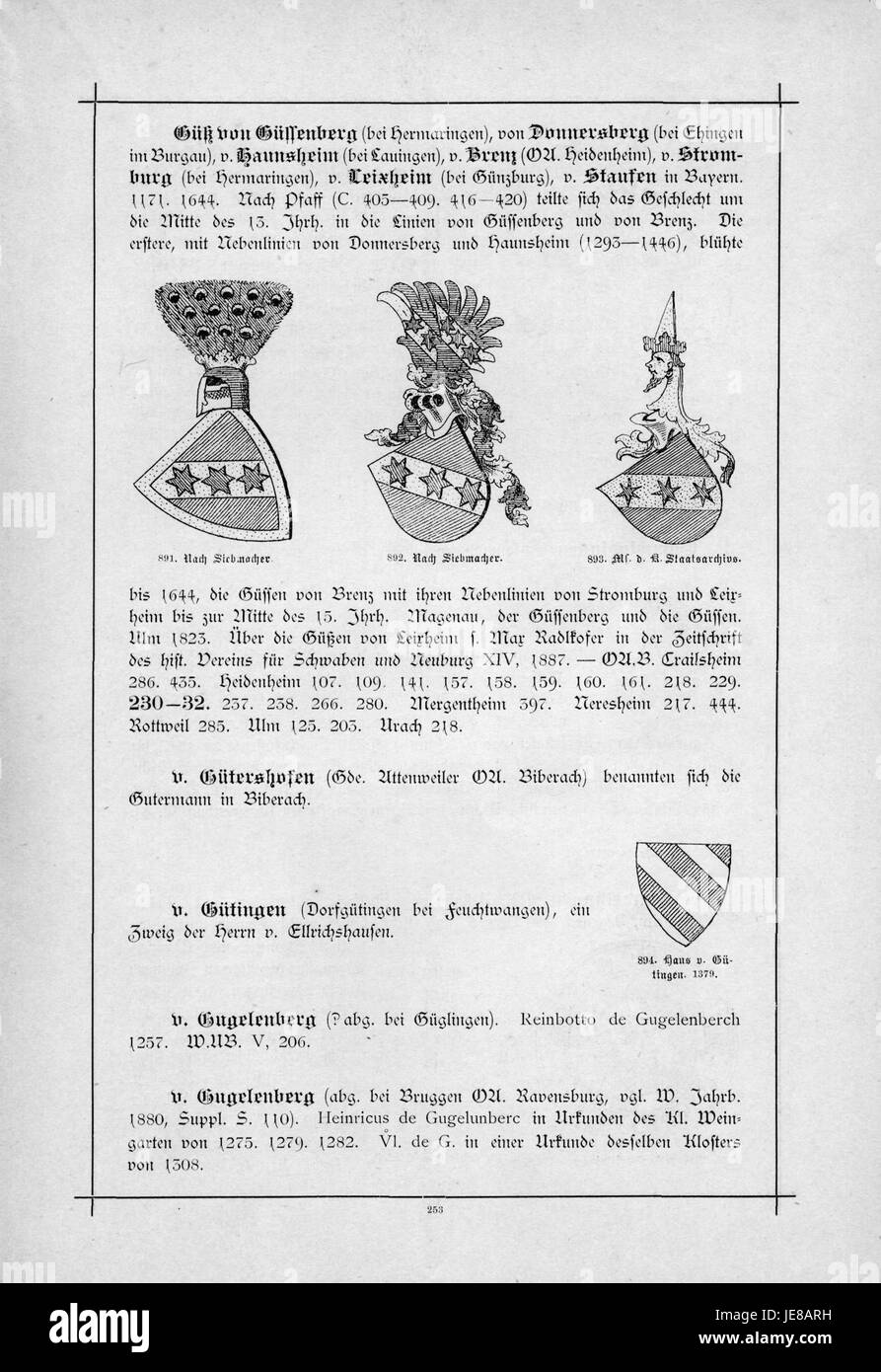 'Alberti Wappenbuch' is a heraldic work that catalogs coats of arms ...