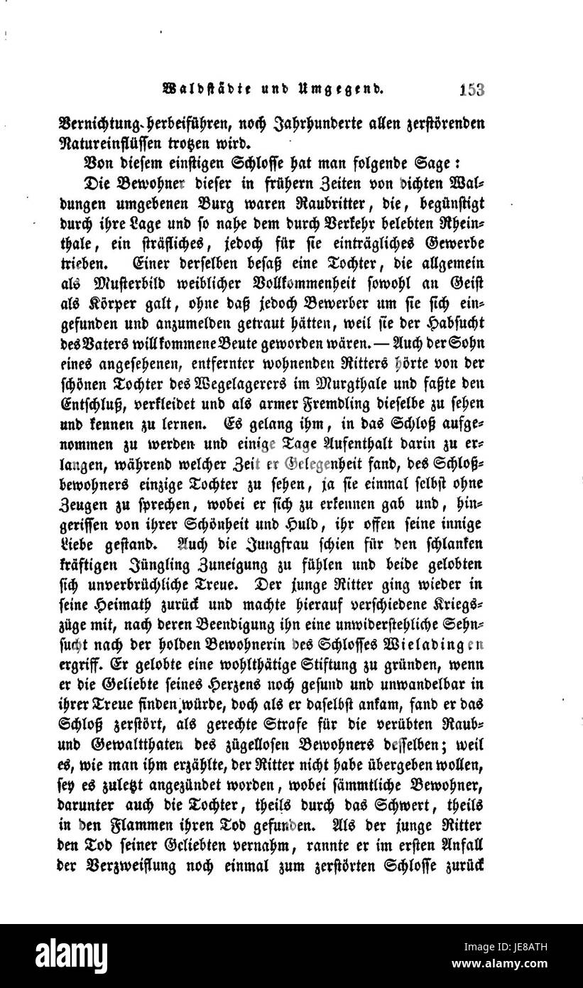 The Badisches Sagenbuch, a collection of German folklore, includes a ...