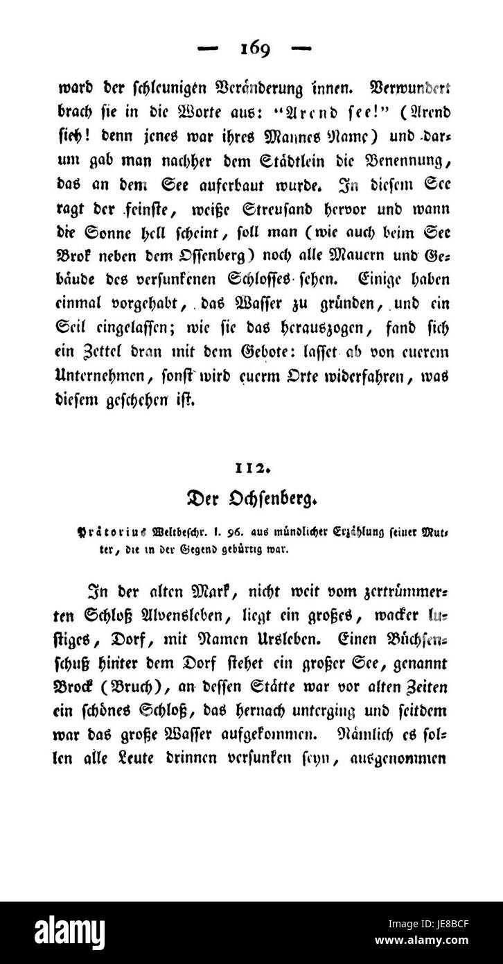 'Deutsche Sagen' (German Legends) by the Brothers Grimm, Volume 1 ...