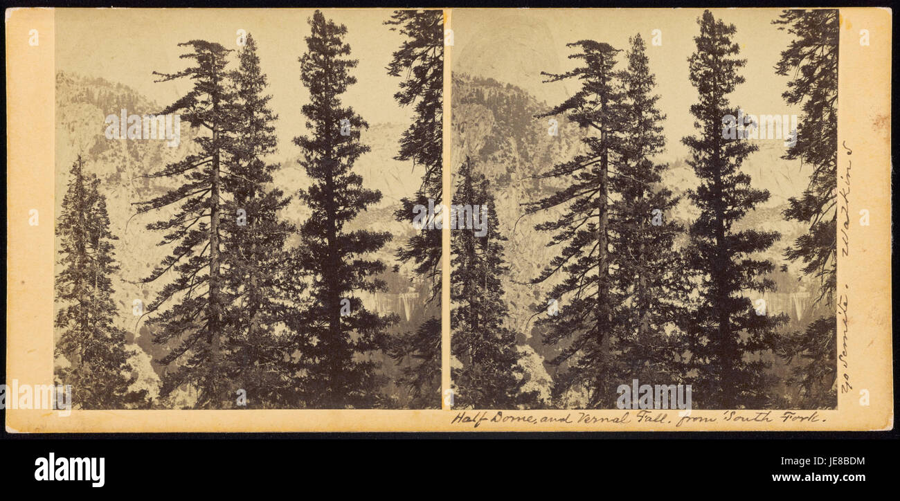 Carleton Watkins, an American photographer, captured iconic landscapes ...