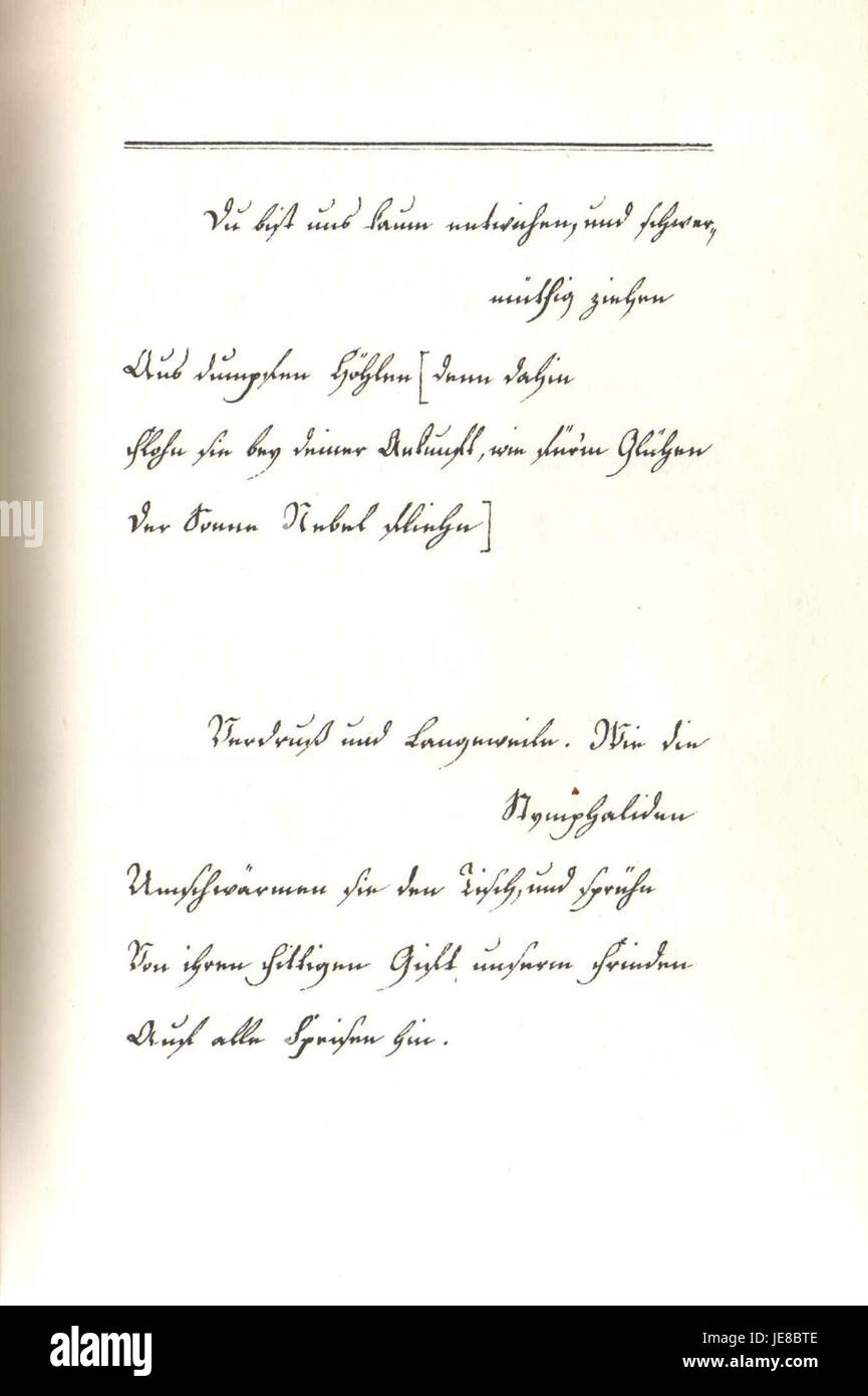 Manuscript german writing hi-res stock photography and images - Alamy