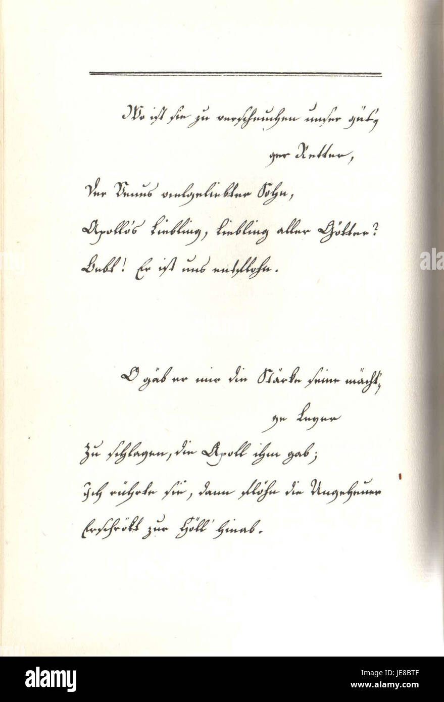 This manuscript, part of Johann Wolfgang von Goethe's literary works ...