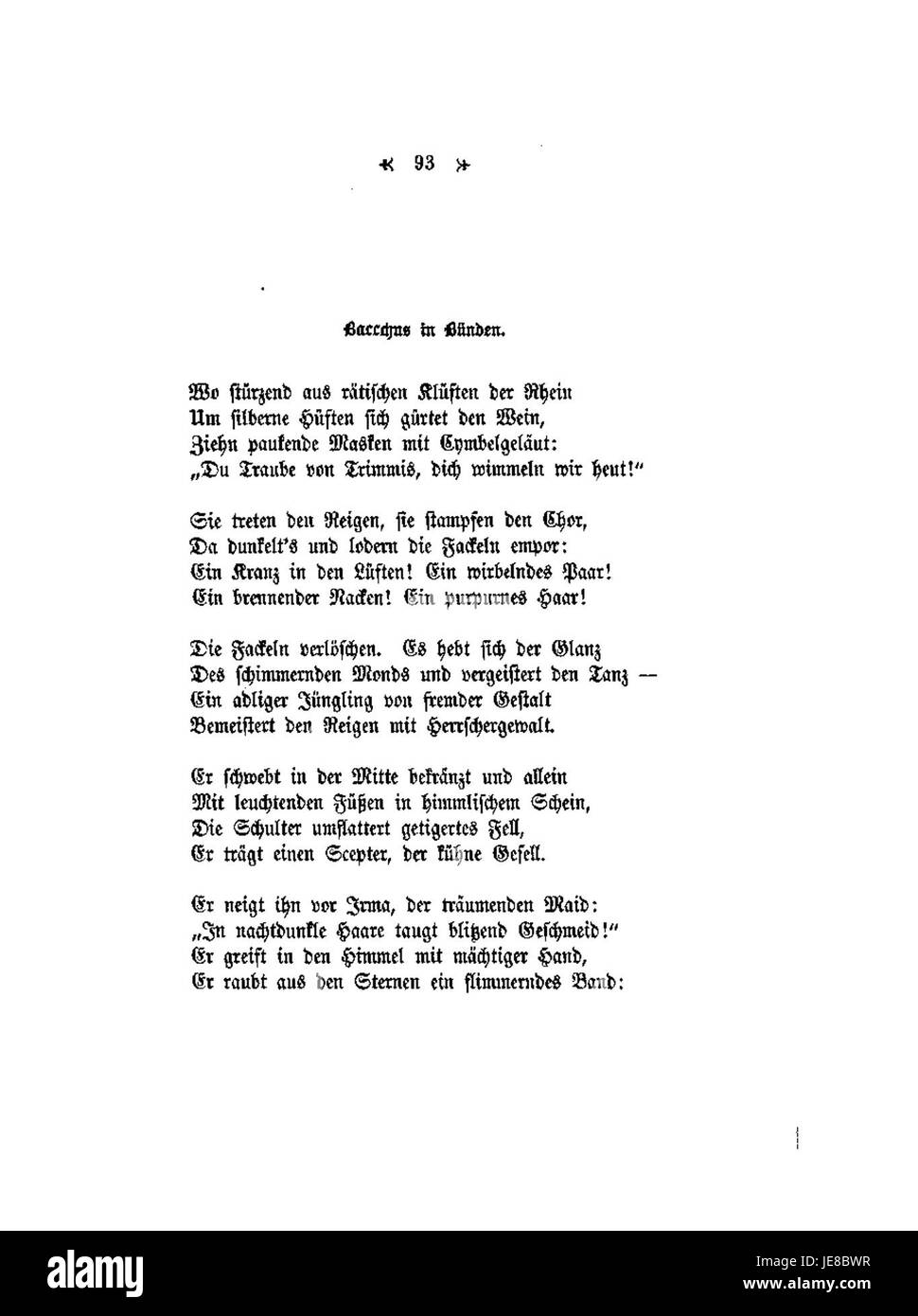 'Conrad Ferdinand Meyer Gedichte 093' is part of a collection of poems ...