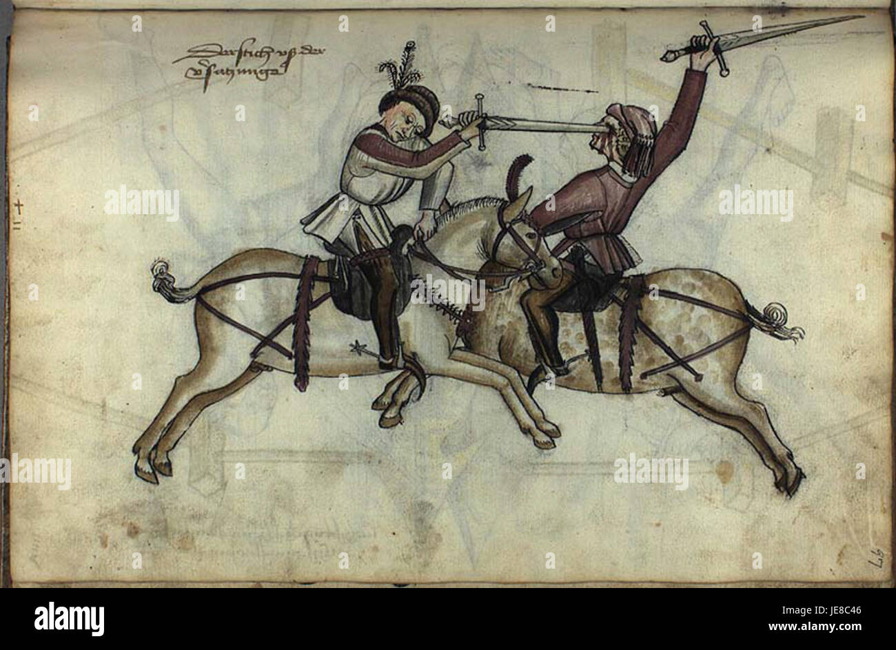 A depiction of ancient armor and ring art from the 'De Alte Armatur ...