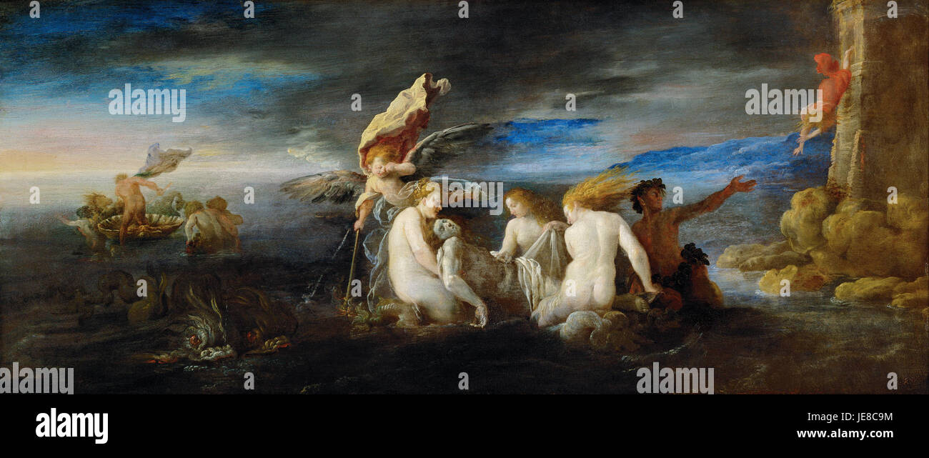 Domenico Fetti's painting 'Hero Mourning the Dead Leander' depicts the ...