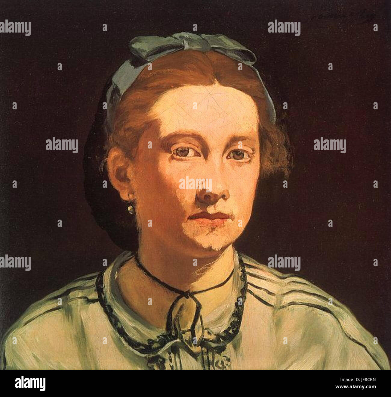 A painting by Édouard Manet, titled '088.' The artwork is a notable ...