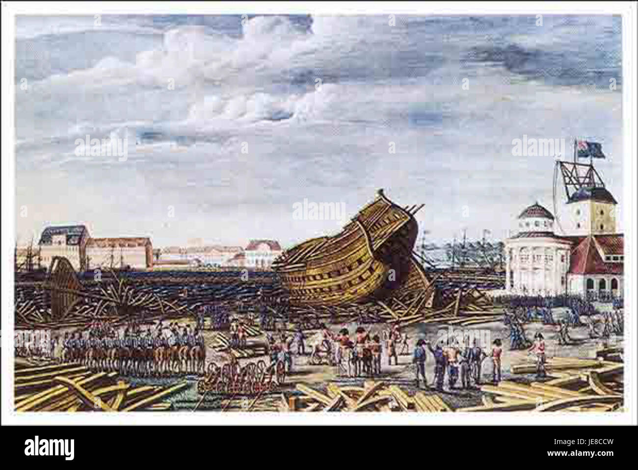 Holmen Destructions 1807 refers to the destruction of the Holmen ...