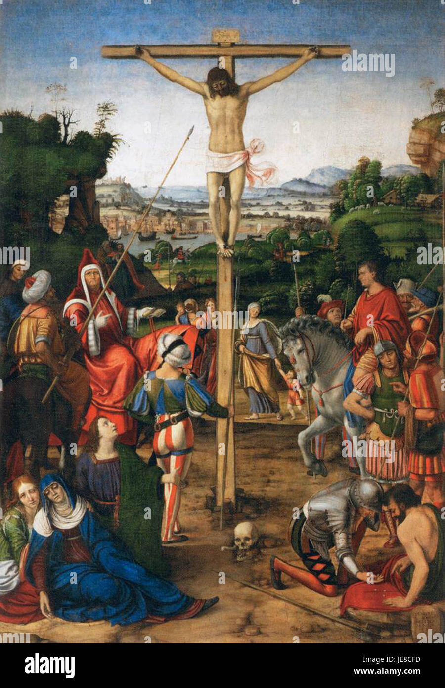 'The Crucifixion' by Andrea Solario is a notable Renaissance painting ...