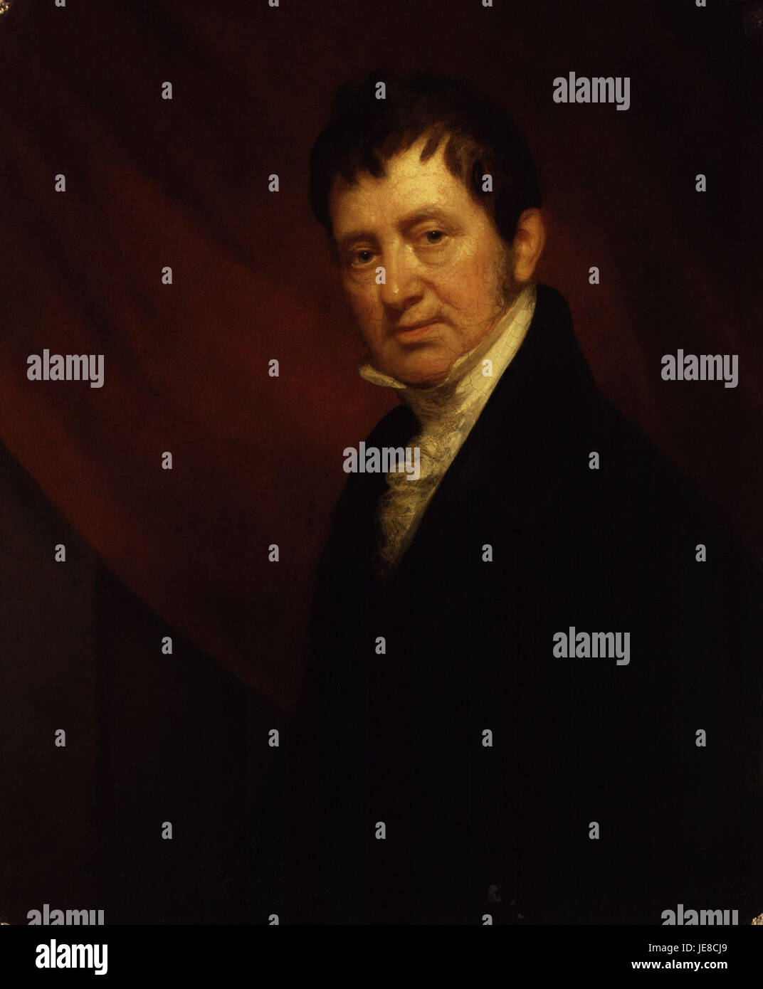 This portrait of Sir William Beechey, painted by the artist himself ...