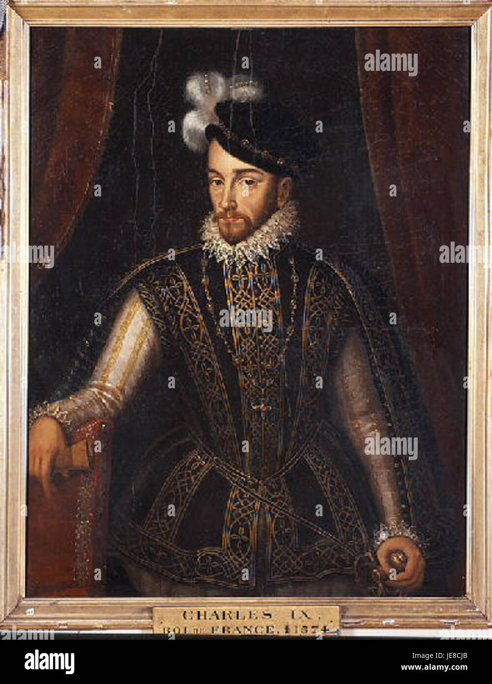 The Portrait of Charles IX of France is a historical painting depicting ...