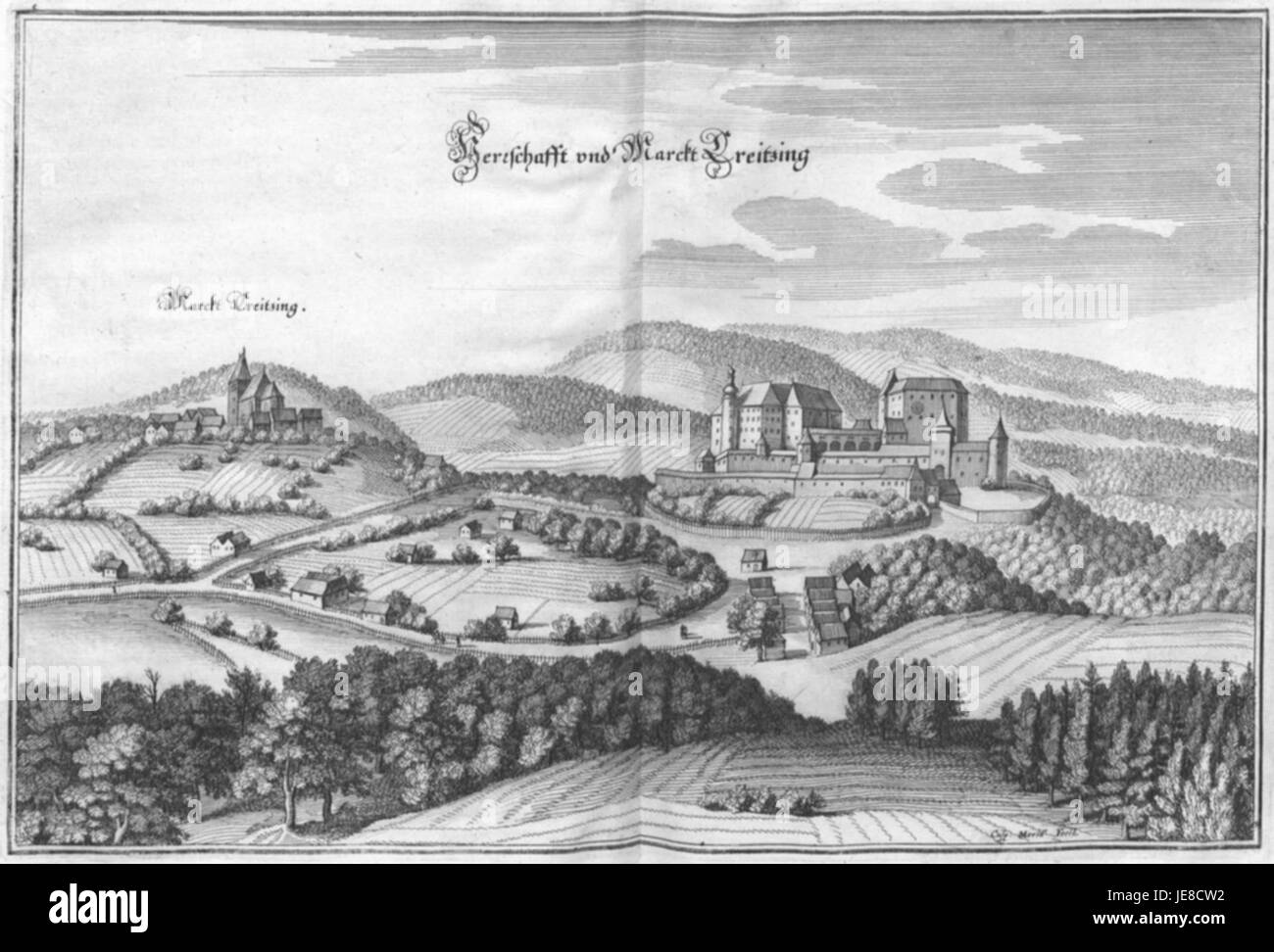 Merian map hi-res stock photography and images - Alamy