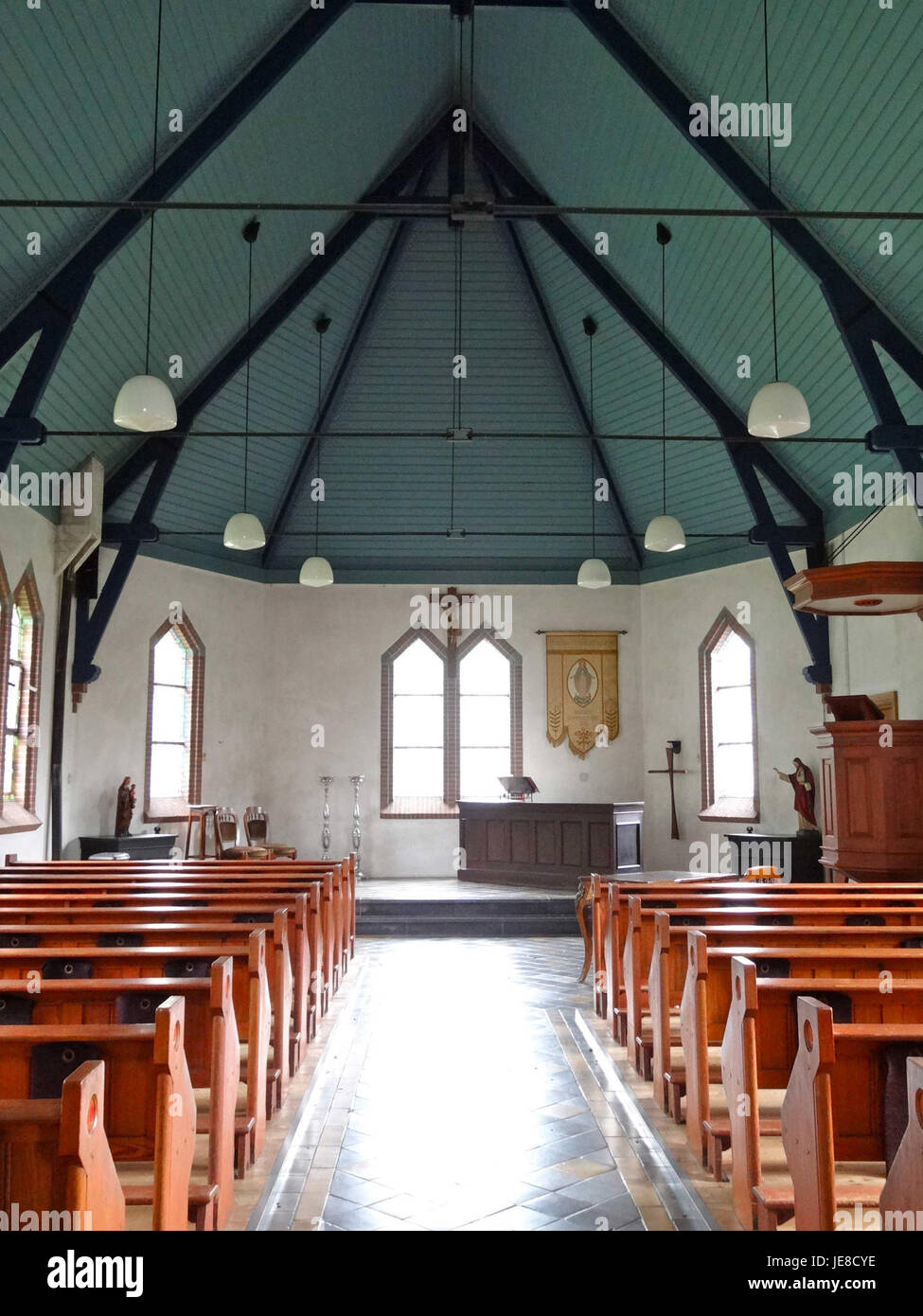 The image captures the Kerk (church) in Veenpark, Barger-Compascuum, a ...