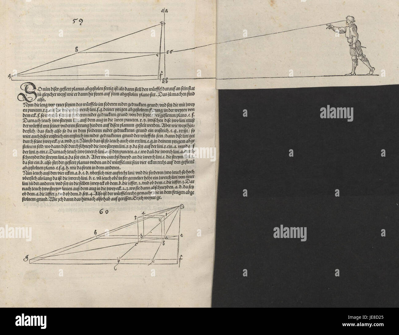 'Underweysung der Messung' is a 1525 treatise by Albrecht Dürer, which ...