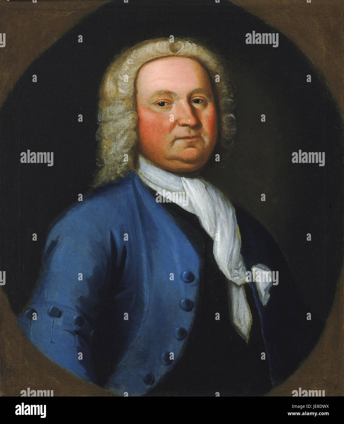 The portrait of Dr. Gustavus Brown, attributed to Gustavus Hesselius ...