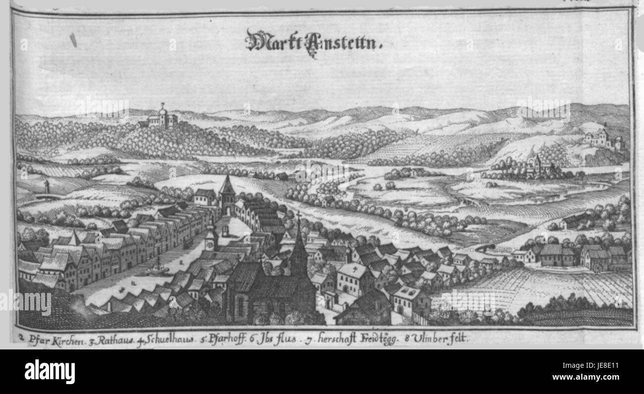 Merian map Black and White Stock Photos & Images - Alamy