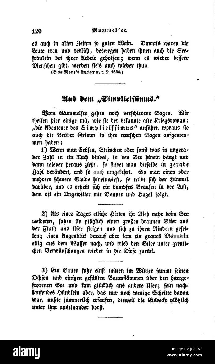 This image references 'Badisches Sagenbuch,' a collection of German ...