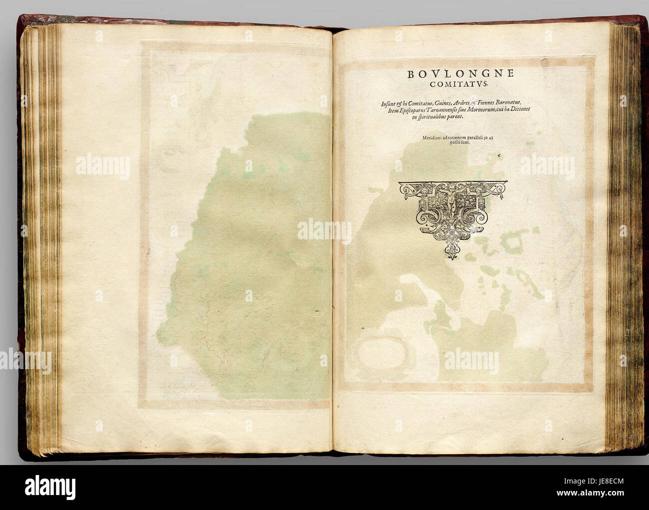'Atlas Cosmographicae' by Gerardus Mercator is a historical atlas ...