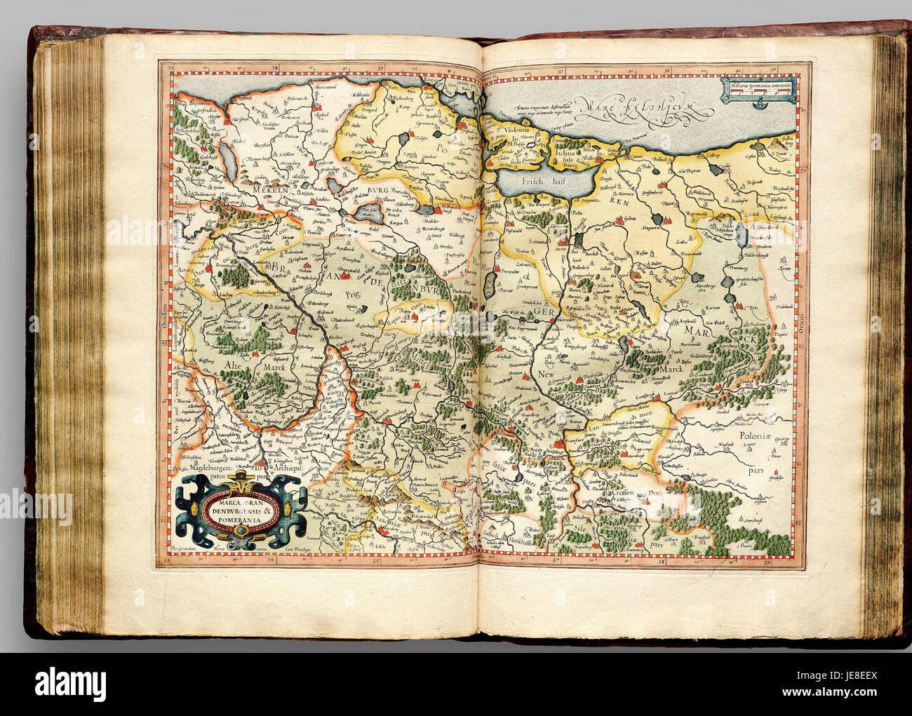 The 'Atlas Cosmographicae' by Mercator is a historic collection of maps ...