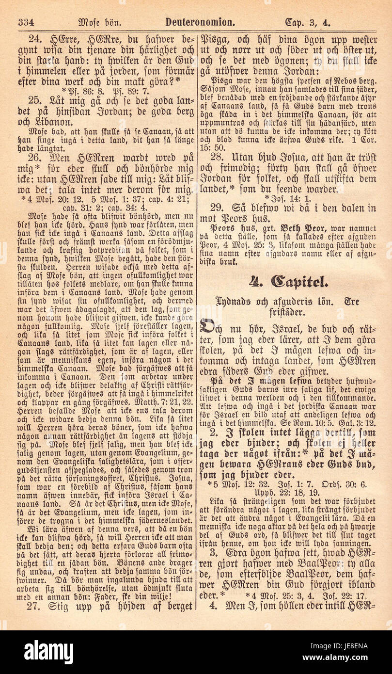 The *Biblia Fjellstedt I* (1890) is a historical edition of the Bible ...