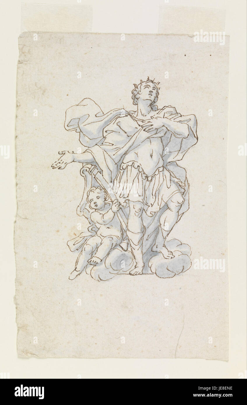 King david line drawing hi-res stock photography and images - Alamy
