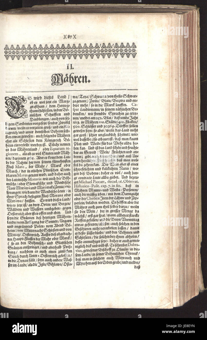 'Bohemiae Moraviae et Silesiae' is a historical map by Merian depicting ...