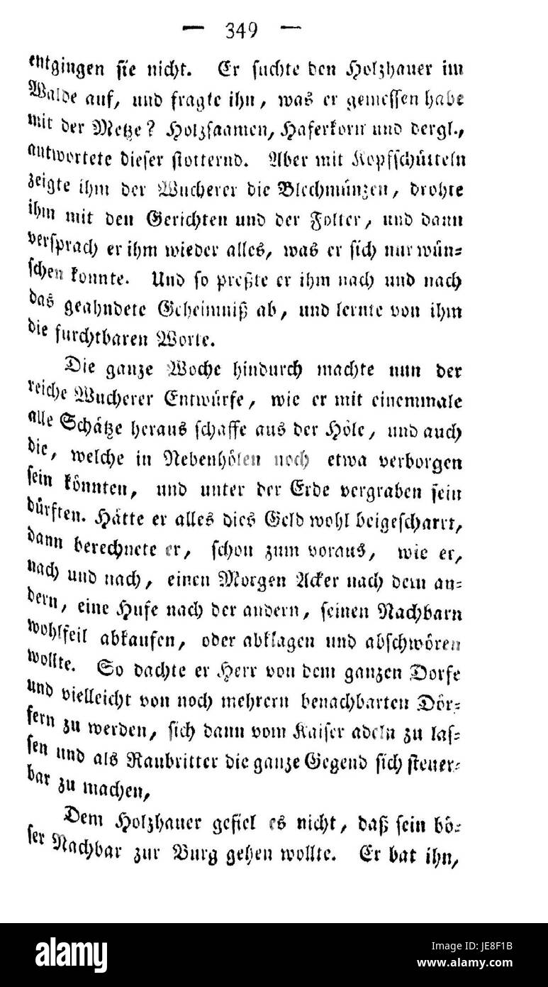 'Buesching Volks-Sagen' is a book containing German folk tales, with ...