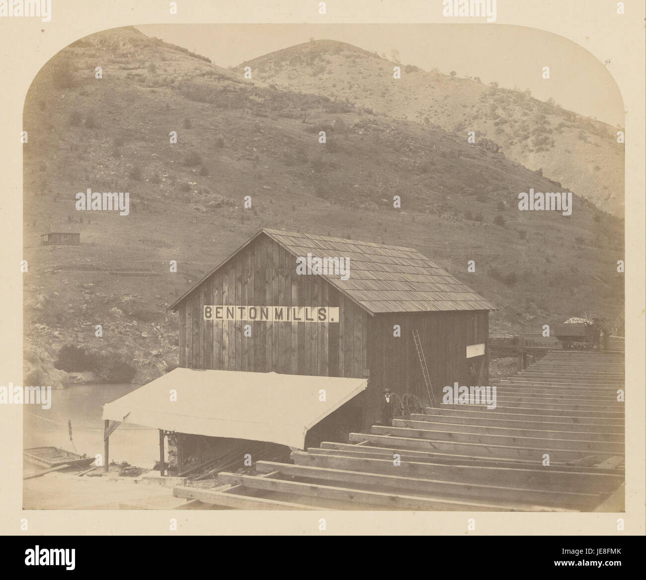 Benton map hi-res stock photography and images - Alamy