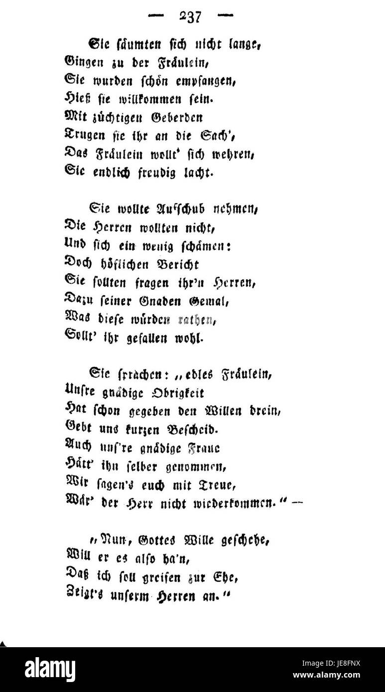 'Buesching Volks-Sagen 237' is part of a collection of German folk ...