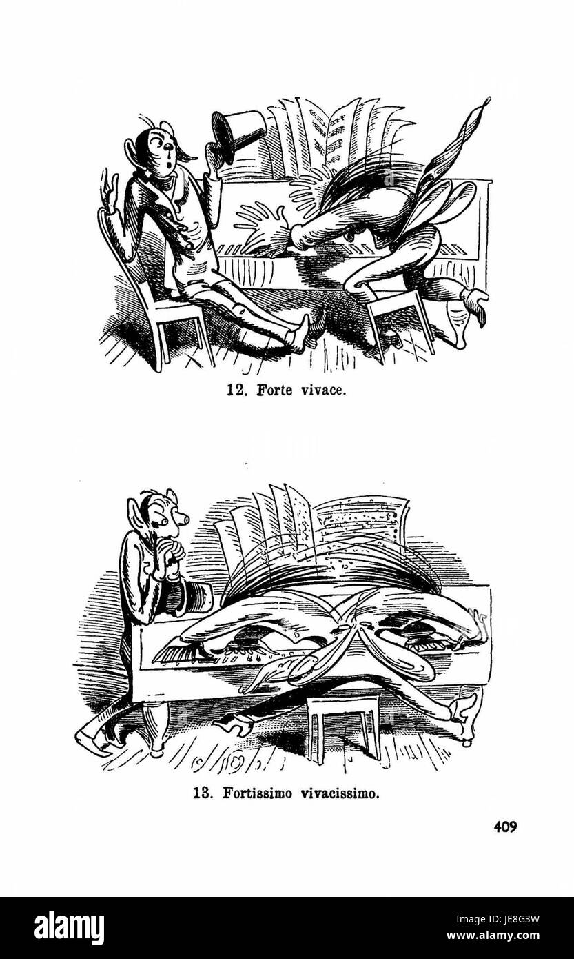 A page from the first volume of Wilhelm Busch's 'Busch Werke ...