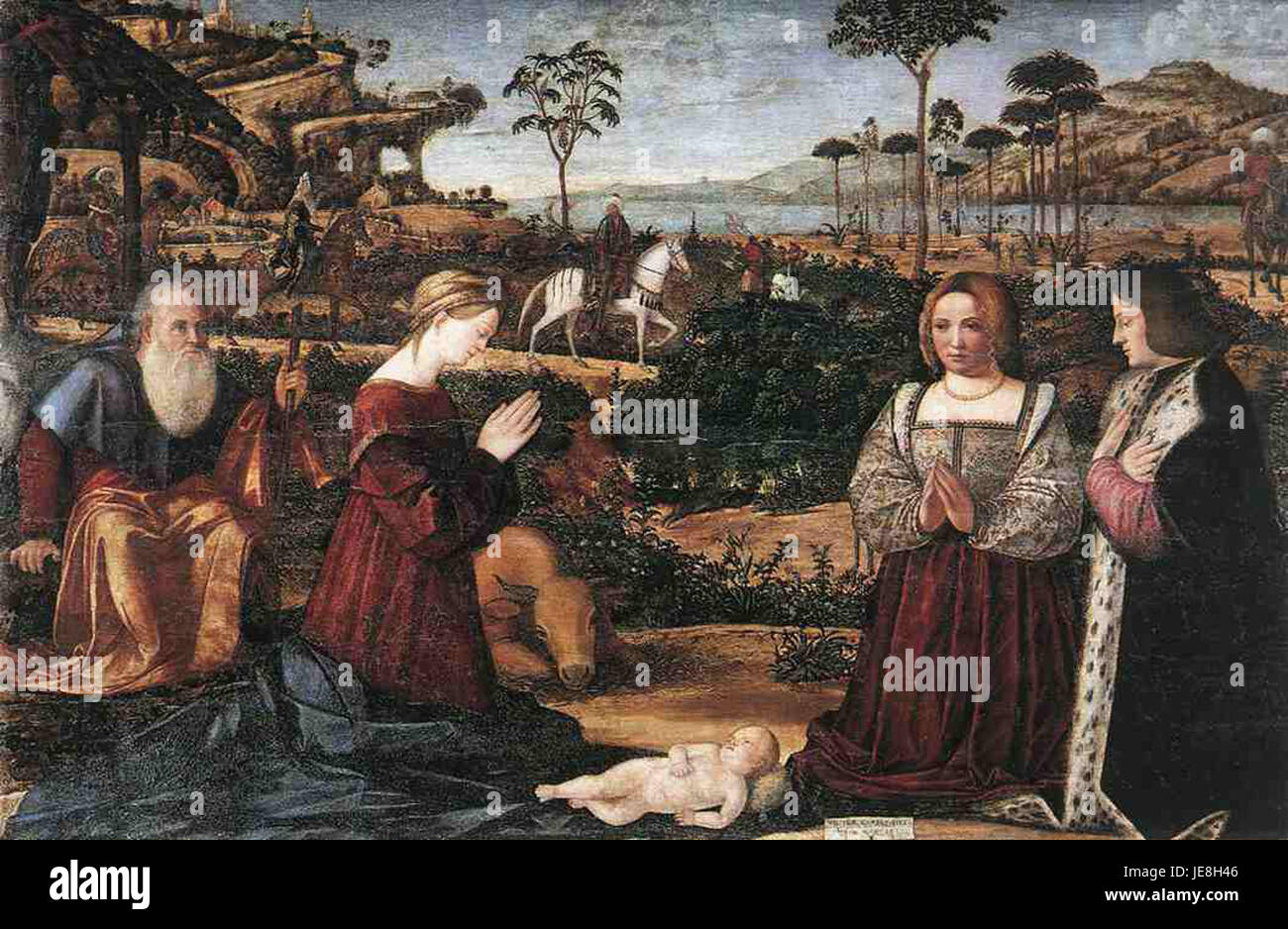 The holy family and donors hi-res stock photography and images - Alamy