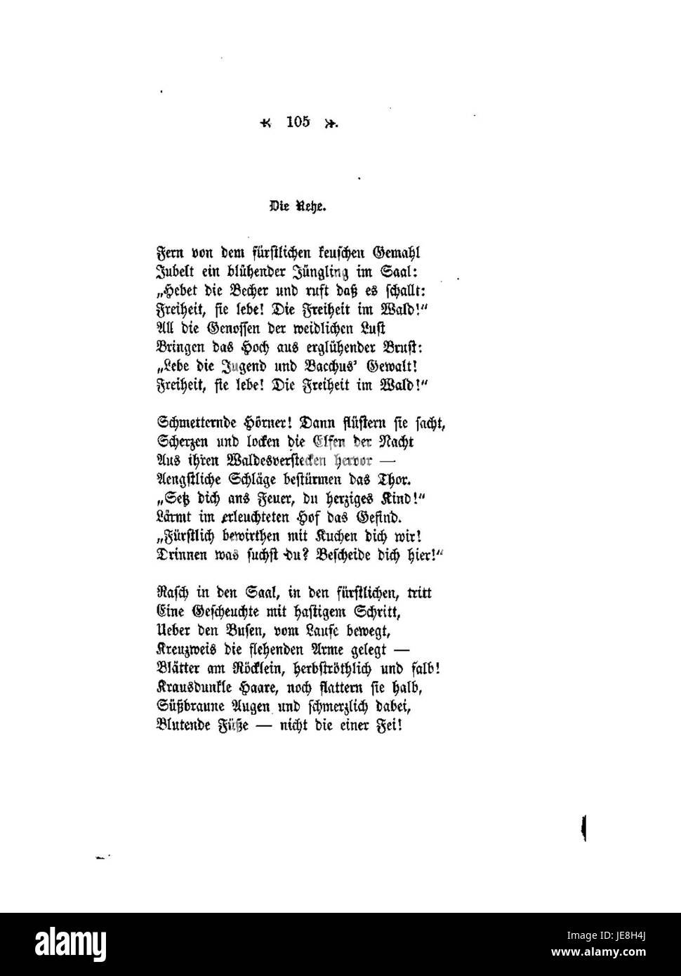 The poetry collection 'Gedichte' by Conrad Ferdinand Meyer, renowned ...